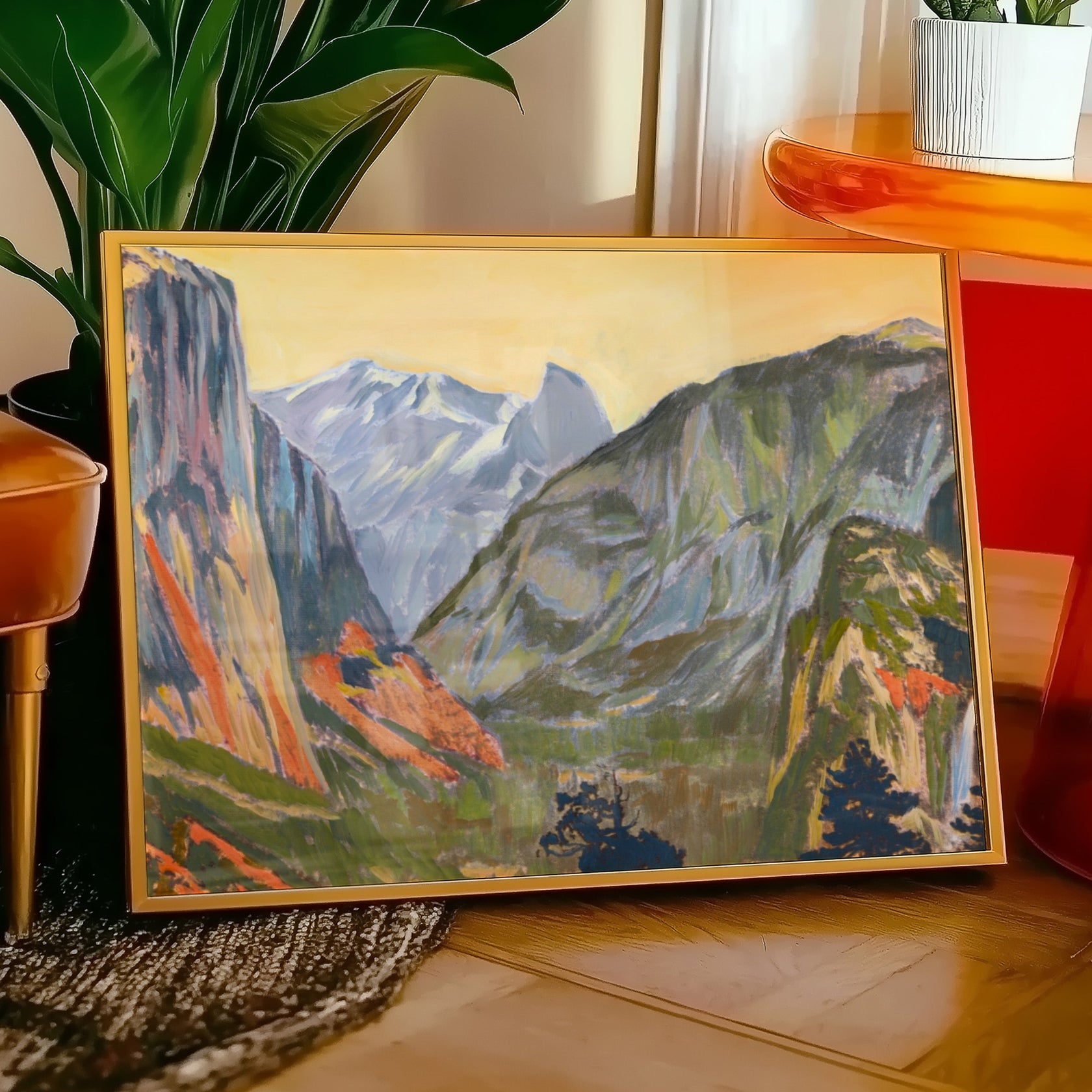 Yosemite National Park Print - El Baker Art Modern Wall Art