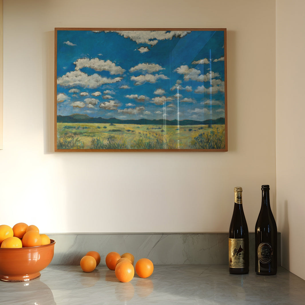 All El Baker Art Prints Featuring Western Desert Landscapes