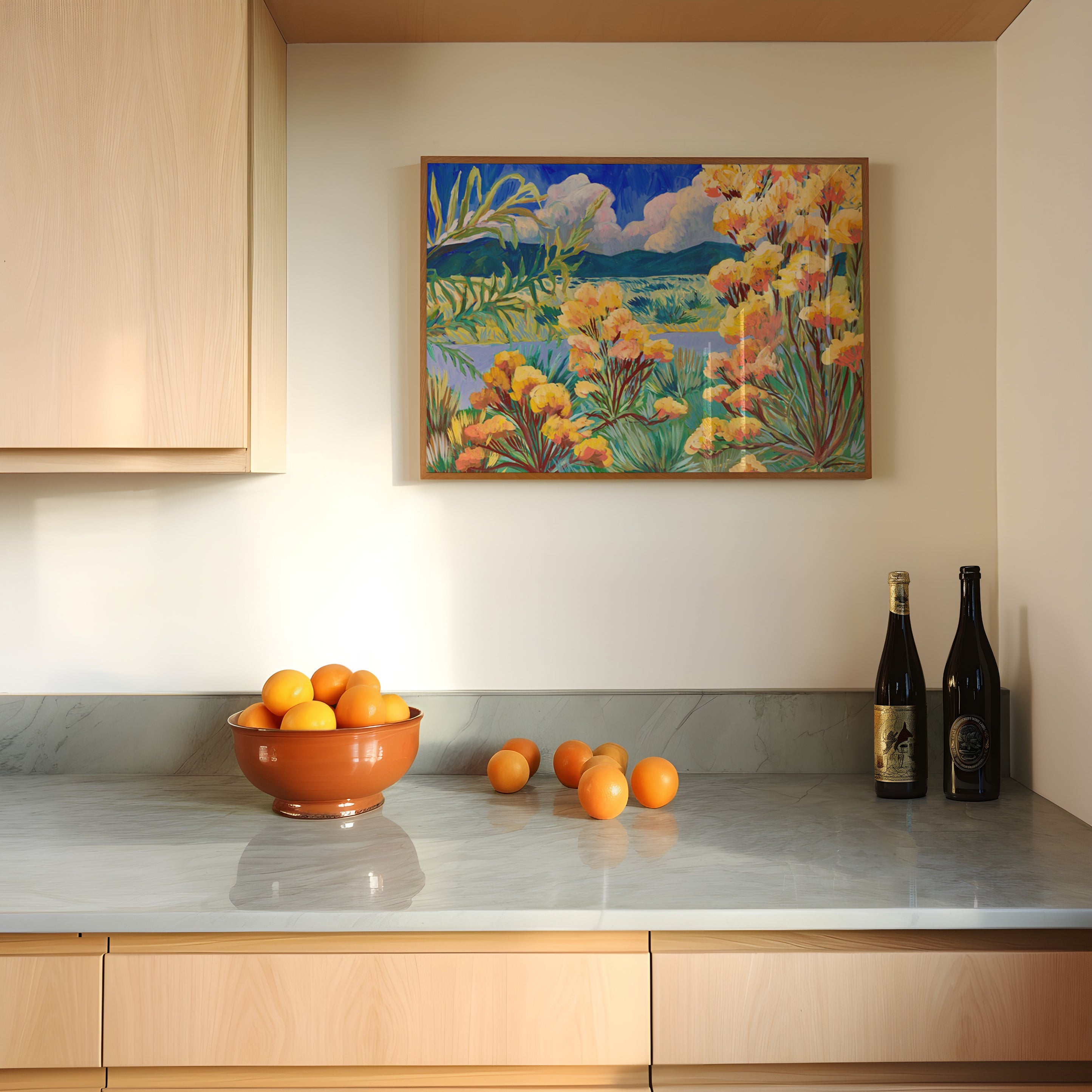 Southwestern Landscape Print – El Baker Art