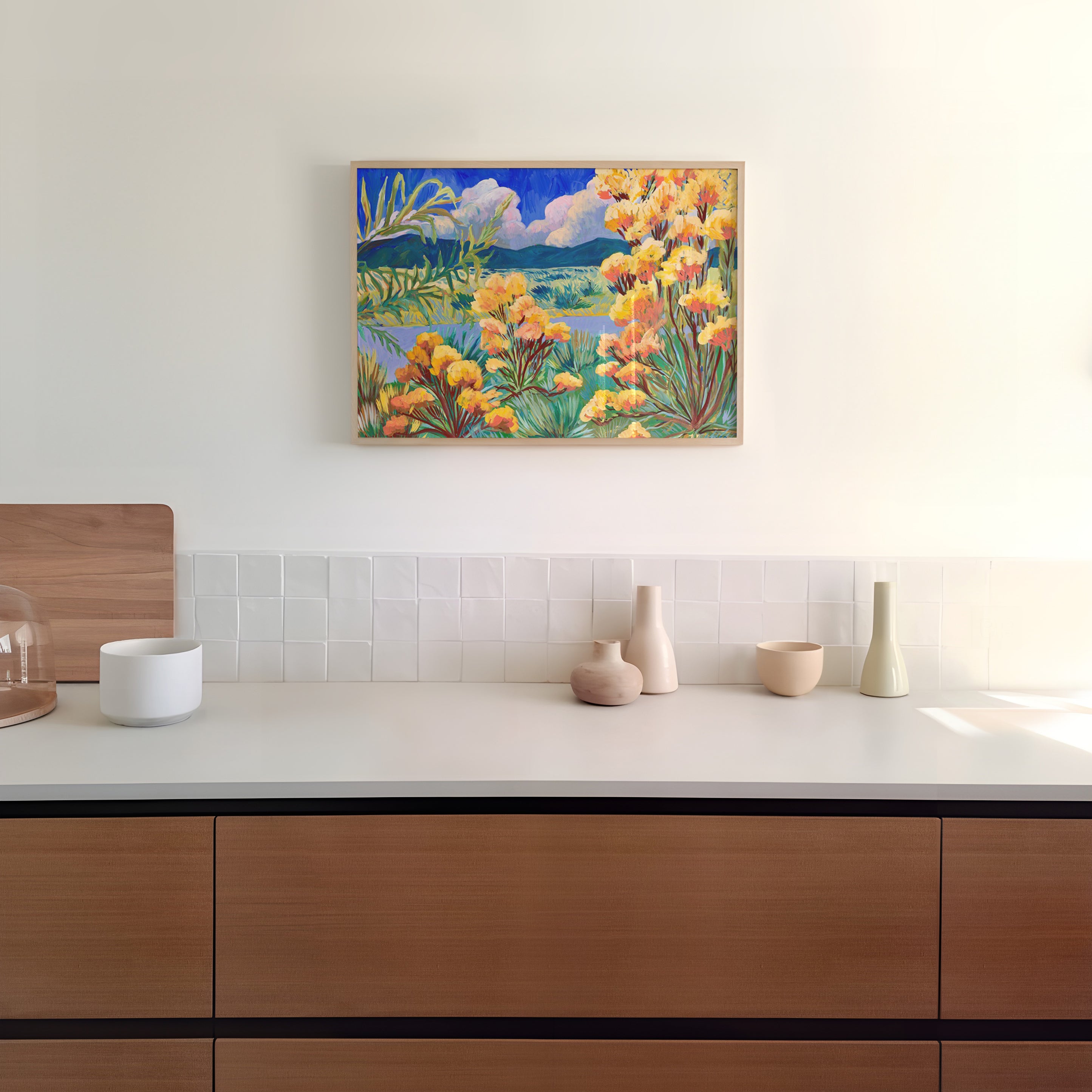 Southwestern Landscape Print – El Baker Art