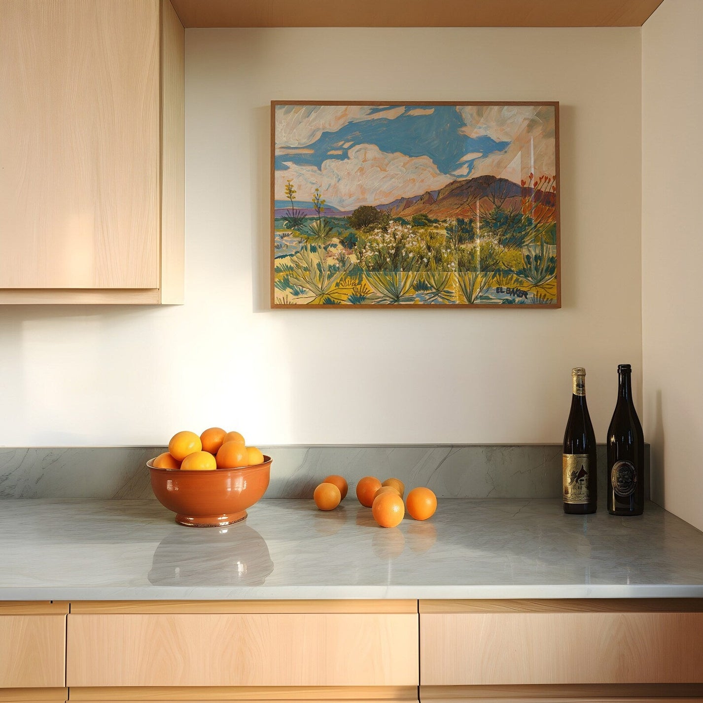 Cloud Landscape Big Bend National Park – El Baker Art