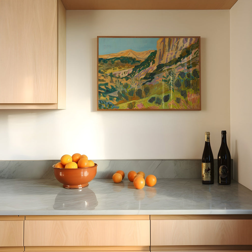 Colorful West Texas Ranch Print – El Baker Art