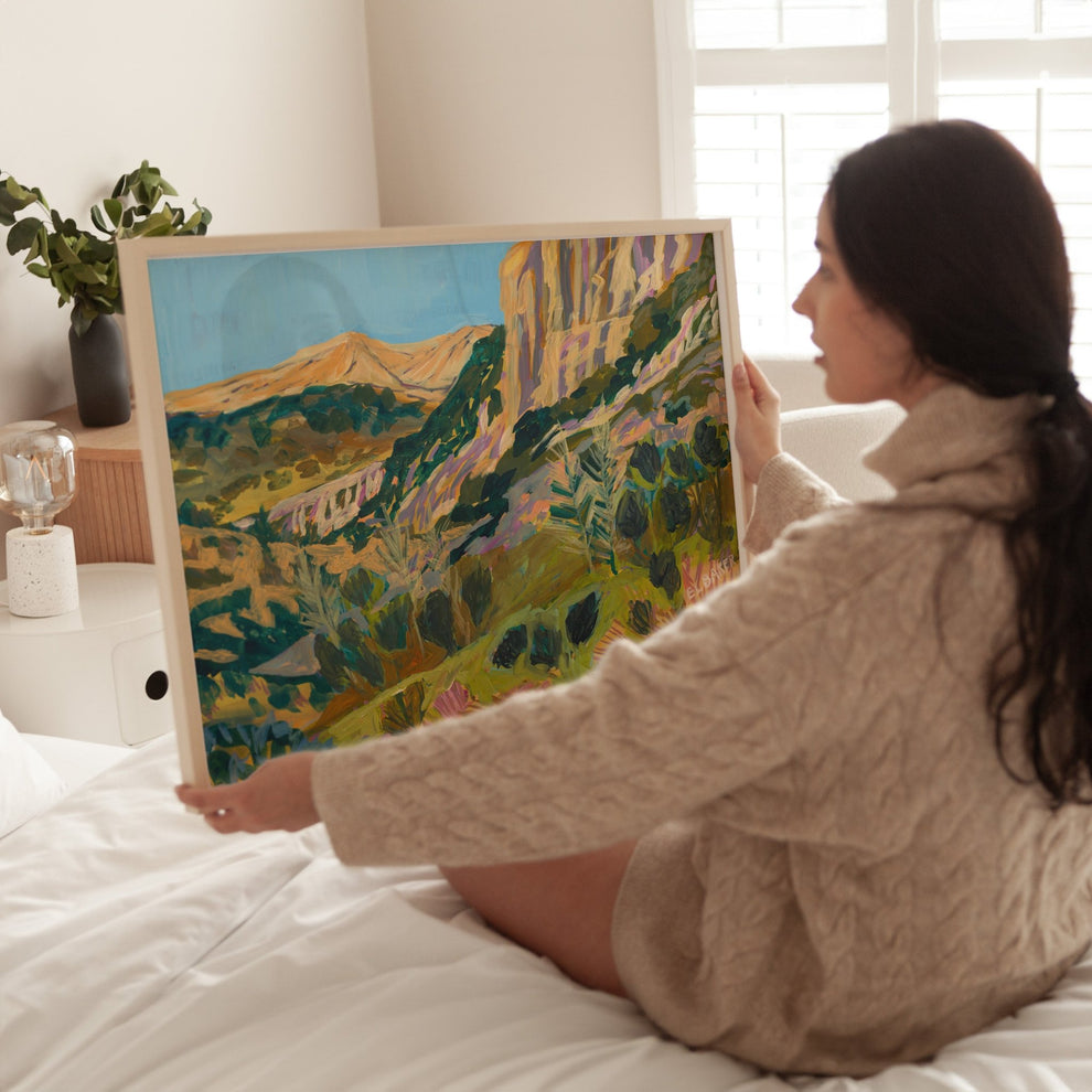 Colorful West Texas Ranch Print – El Baker Art