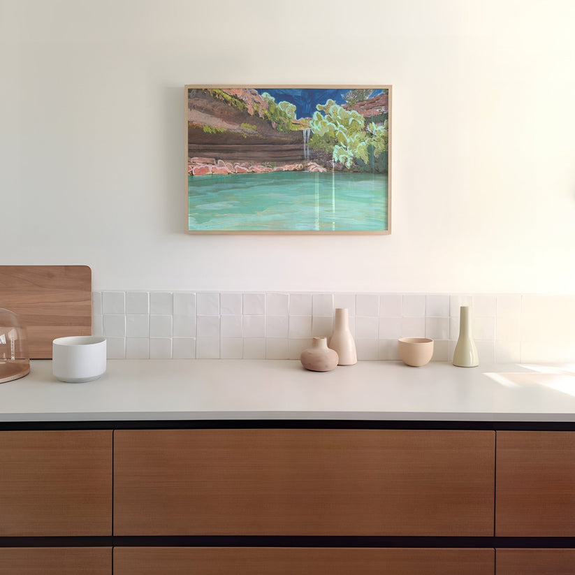 Hamilton Pool Print – El Baker Art