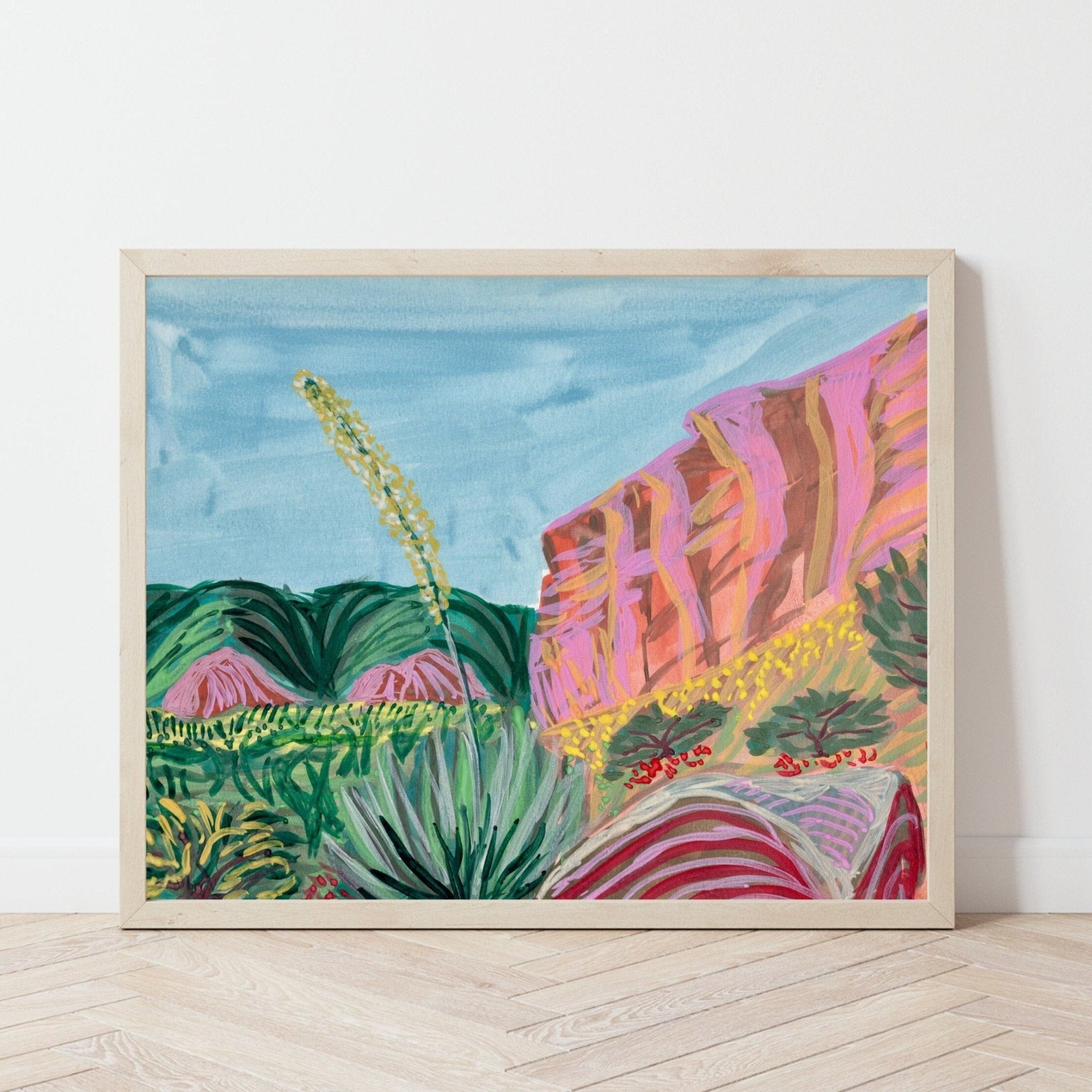 Texas State Park Caprock Canyons Print – El Baker Art